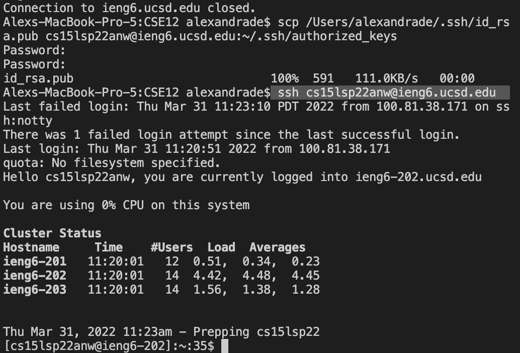 Lab Report 1-Setting up Remote Access | cse15l-lab-reports
